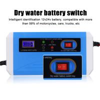 China 12V 24V 10A Intelligent Lead Acid Battery Charger with LCD Display for Motorcycle Car for sale
