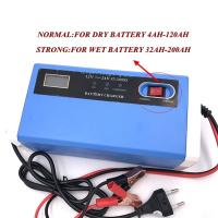 China 12V 10A 24V 5A Automatic Smart Car Battery Charger for AGM Gel Wet Lead Acid Battery Fast Charging for sale