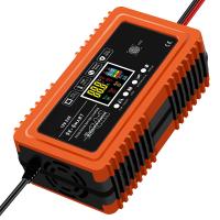 China 12V 24V 12A 10A 9-Stage Intelligent Battery Charger for Deep-Cycle Lead Acid Batteries OEM Accepted for sale