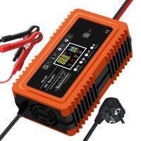 China 12V10A 24V5A AGM Lead Acid Battery Charger Intelligent Pulse Repair with CE RoHS FCC for sale