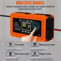 China 12V10A 24V5A AGM Lead Acid Battery Charger Intelligent Pulse Repair with CE RoHS FCC for sale