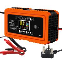 China 12V10A 24V5A AGM Lead Acid Battery Charger Intelligent Pulse Repair with CE RoHS FCC for sale