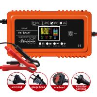 China 12V10A 24V5A AGM Lead Acid Battery Charger Intelligent Pulse Repair with CE RoHS FCC for sale
