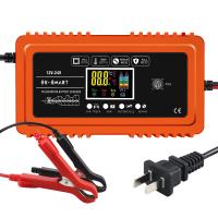 China 12V 10A 24V 5A Automatic Intelligent Pulse Repair Battery Charger with CE RoHS FCC for sale