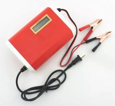 China 12V 8A Intelligent Car Battery Charger Pulse Repair for Gel AGM Lead Acid with FCP Function for sale