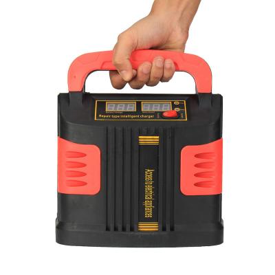 China 12V 24V 20A Lithium Lead-Acid Battery Charger with LCD Display and Battery Repair Function for E-Bike Scooter Motorcycle for sale