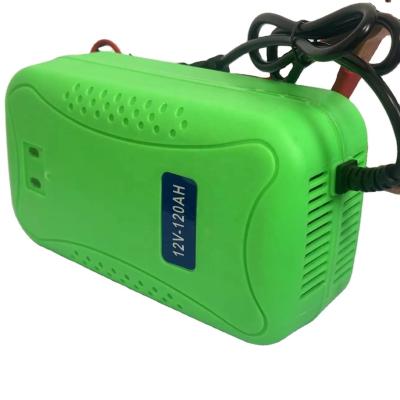 China 12V 6A 10A 15A 7-Stage Smart Lead-Acid Car Battery Charger with Pulse Repair for sale