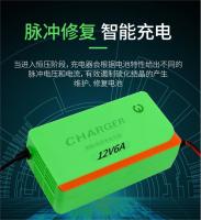 China 12V 10A Intelligent Fast Charger for Lead Acid Batteries with LCD Display and Full Automatic Charging for sale