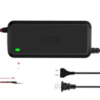 China Intelligent 12V 6A Lead Acid Battery Charger with Temperature Compensation and LCD Display for sale