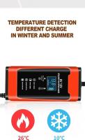 China 6V 12V 4A Smart Battery Maintainer Charger for Car Motorcycle ATV Lawn Mower Lead Acid Battery for sale