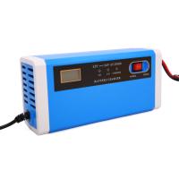 China 12V 24V 10A 5A Automatic Smart Car Battery Charger Pulse Repair for Motorcycle Car ABS for sale