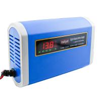 China Intelligent 12V 8A Lead Acid Battery Charger with LCD Display for E-Bike Scooter for sale