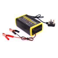 China Intelligent 12V 6A 8A Lead Acid Battery Charger for Motorcycle Car Truck with 85% Efficiency for sale