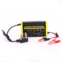 China Intelligent 12V 6A 8A Lead Acid Battery Charger for Motorcycle Car Truck with 85% Efficiency for sale