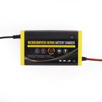 China Intelligent 12V 6A 8A Lead Acid Battery Charger for Motorcycle Car Truck with 85% Efficiency for sale