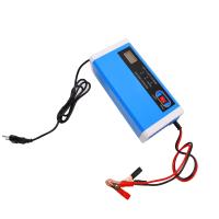 China 12V 24V 10A Automatic Smart Car Battery Charger for Lead Acid Gel AGM Battery for sale