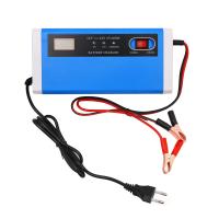 China 12V 24V 10A Automatic Smart Car Battery Charger for Lead Acid Gel AGM Battery for sale
