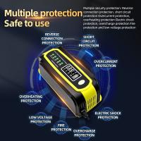 China Smart Car Battery Charger 12V 24V 12A Pulse Repair for AGM GEL Lead Acid Batteries for sale