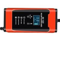 China 6V 12V 4A Smart Lead Acid Battery Charger for AGM GEL LiFePO4 Car Battery 200Ah for sale