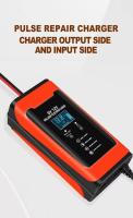 China 6V 12V 4A Smart Lead Acid Battery Charger for AGM GEL LiFePO4 Car Battery 200Ah for sale