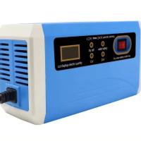 China 12V 10A Smart Fully Automatic Car Battery Charger with LCD Display for Lead Acid Batteries for sale