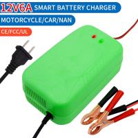 China 12V 6A Smart Repair Lead Acid Car Battery Charger 7-Stage Pulse Reconditioning Power Supply for sale