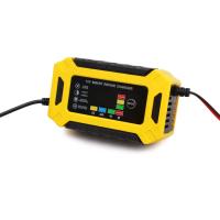 China 12V 8A Smart Digital Display Pulse Repair Car Battery Charger for AGM Gel EFB Lead Acid Batteries for sale