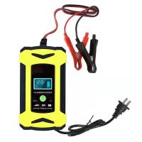 China 12V 8A Intelligent Lead Acid Battery Charger with Pulse Repair for Motorcycle Scooter Car for sale