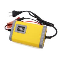 China 12V 8A Intelligent Lead Acid Battery Charger with LCD Display Pulse Repair 3 Stage for sale