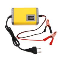 China 12V 8A Intelligent Lead Acid Battery Charger with LCD Display Pulse Repair 3 Stage for sale