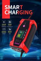 China 12V 24V 10A 20A Smart Battery Charger Intelligent Repair for AGM GEL Lead Acid Battery for sale