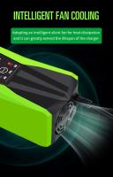 China 12V 24V 12A Smart Lead Acid Battery Charger with LCD Touch Screen Pulse Repair for Car Motorcycle for sale