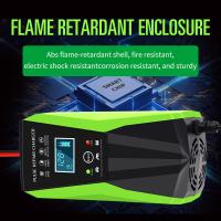 China 12V 10A Intelligent Lead Acid Battery Charger with 3-Stage Charging and 85% Efficiency for sale