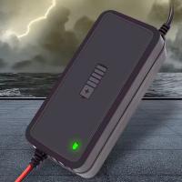 China Intelligent 12V 6A 10A Lead Acid Battery Charger with LCD Display Pulse Repair for Motorcycle Car for sale