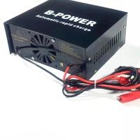 China Intelligent 12V 24V 12A Lead Acid Battery Charger with Pulse Repair for Car Motorcycle for sale