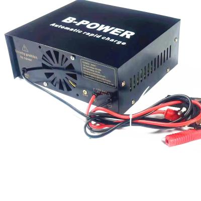 China 12V 24V 12A Intelligent Lead Acid Battery Charger with Pulse Repair and Multiple Protection for sale