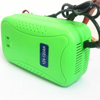 China Intelligent 12V 6A Lead Acid Battery Charger with Pulse Repair and Digital Display for Car Motorcycle for sale