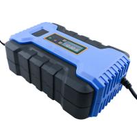 China Intelligent 12V 6A Lead Acid Battery Charger with 3 Stage Charging for AGM Gel Batteries for sale