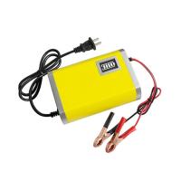 China Intelligent 12V 6A Automatic Car Battery Charger with LCD Display for Lead Acid AGM Start Stop for sale