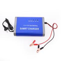 China 12V 12A 24V 6A Intelligent Lead Acid Battery Charger with Temperature Control for Car Motorcycle for sale