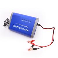 China 12V 12A 24V 6A Intelligent Lead Acid Battery Charger with Temperature Control for Car Motorcycle for sale
