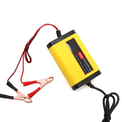China Intelligent 12V 8A Lead Acid Battery Charger with Pulse Repair and Multiple Protection for sale