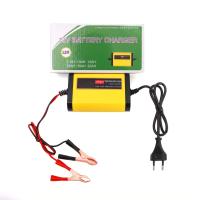 China Intelligent 12V 8A Lead Acid Battery Charger with 3 Stage Charging for 35-200AH Batteries for sale