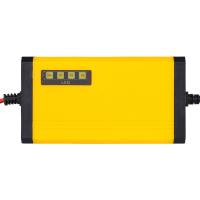 China 12V 4A Smart Motorcycle Battery Charger with LCD Display and 6 Safety Protections for sale