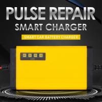 China 12V 4A Smart Motorcycle Battery Charger with LCD Display and 6 Safety Protections for sale