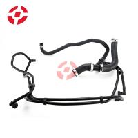 China Upper hose  Automotive Engine Radiator Pipe Assembly LR050854 Coolant Uppipe Rubber Line for Land rover for sale