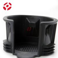 China Black Rubber Cup Holder Insert For Land Rover LR087454 Car Water Cup Holder Insert Car Drink Bottle Holder for sale