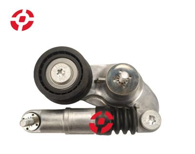 China Serpentine tensioner Accessory belt tensioner for Land Rover Evoque V-Ribbed drive belt tensioner LR034128 with roller for sale