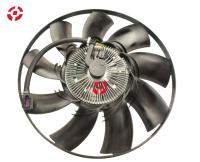 China Auto radiator fan assembly Electric cooling fan clutch assembly LR012645 Engine cooling fan for Land Rover for sale