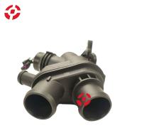 China Aluminum Thermostat Housing with Sensor Automotive Thermostat and gasket for Land Rover Automotive Electronic Thermostat OE LR117568 Engine Coolant Thermostat Kit for sale